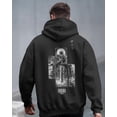 Berserk Anime Hoodie, Guts Print, Snow Washed Cotton - Walmart.com