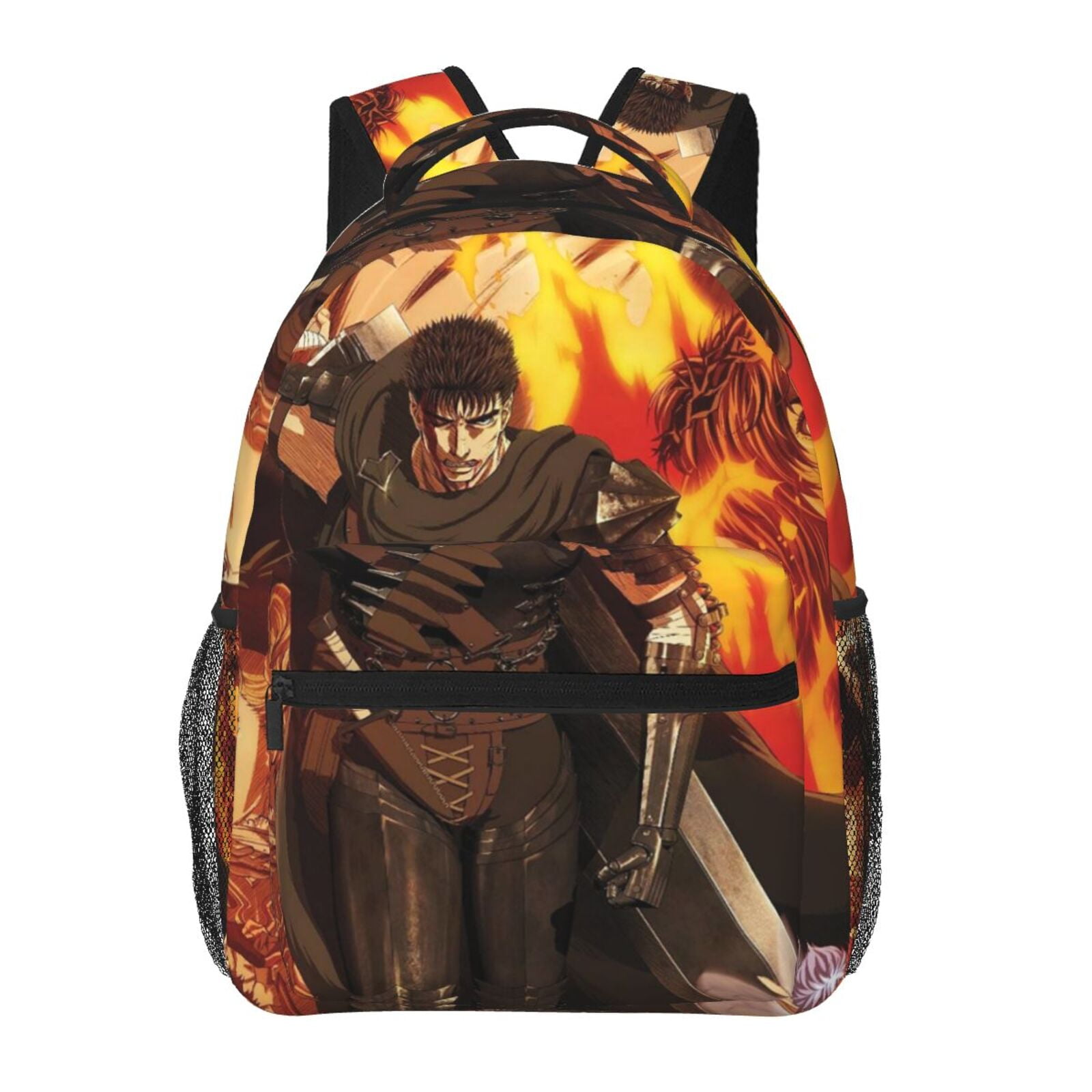 Berserk Anime Laptop Backpack Daypack Large Capacity Multipurpose ...