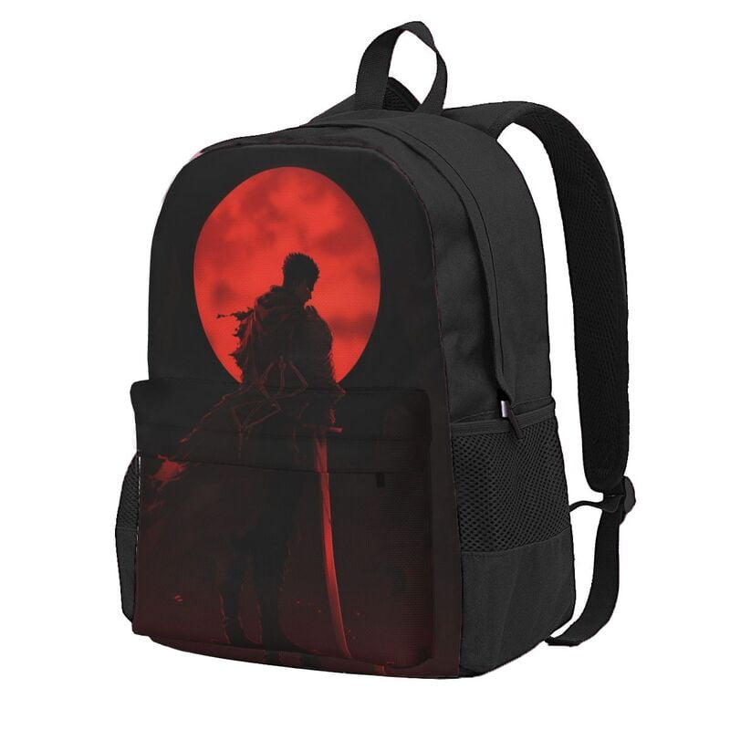 Berserk Backpack Anime Computer Bag Hiking Bookpack Bag for Adult 16 ...