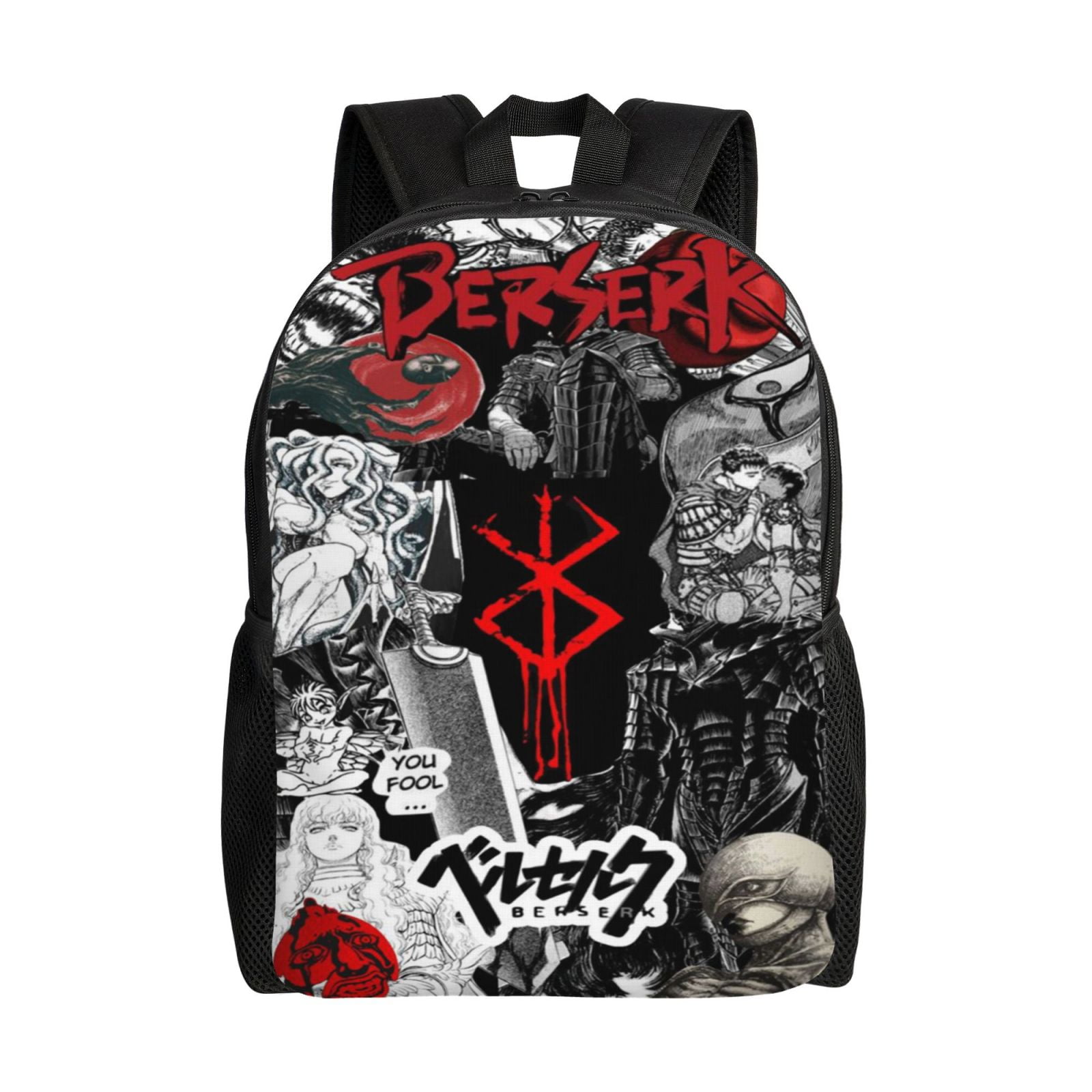 Berserk Backpack Cute Anime Large Capacity Multifunction Backpacks ...