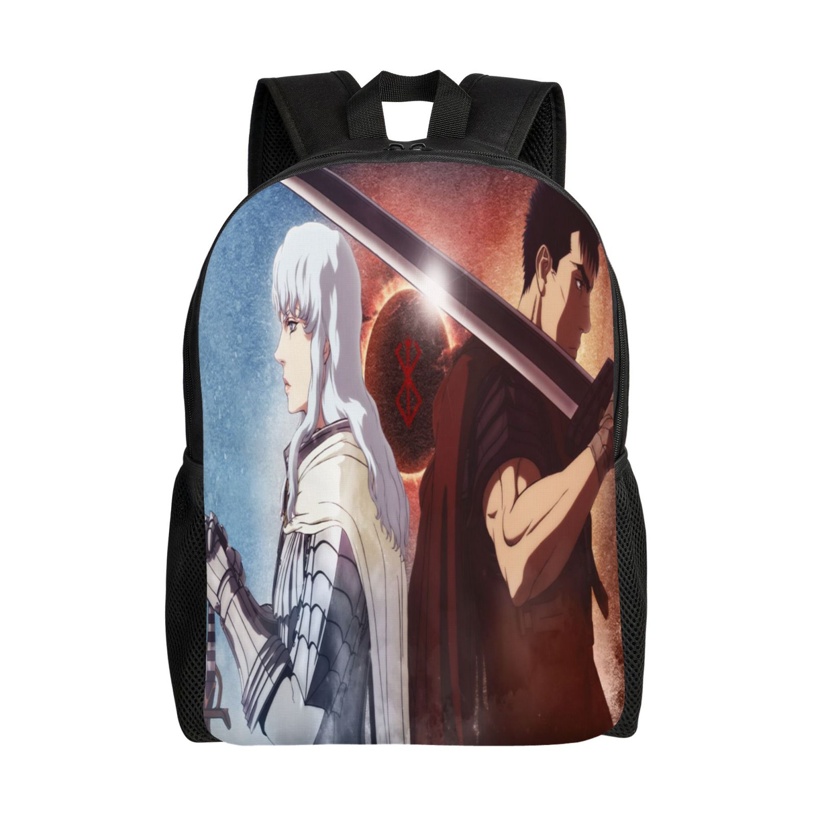 Berserk Backpack Cute Anime Large Capacity Multifunction Backpacks ...