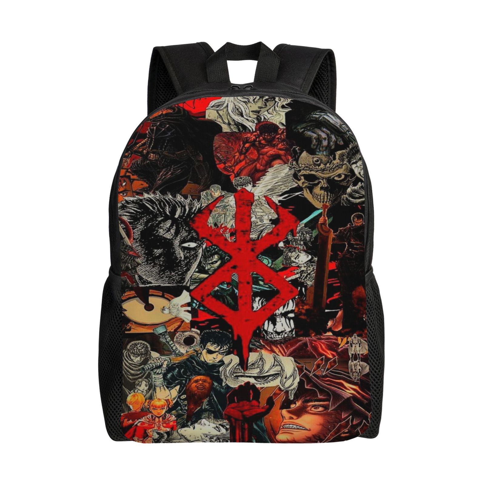 Berserk Backpack Cute Anime Large Capacity Multifunction Backpacks ...