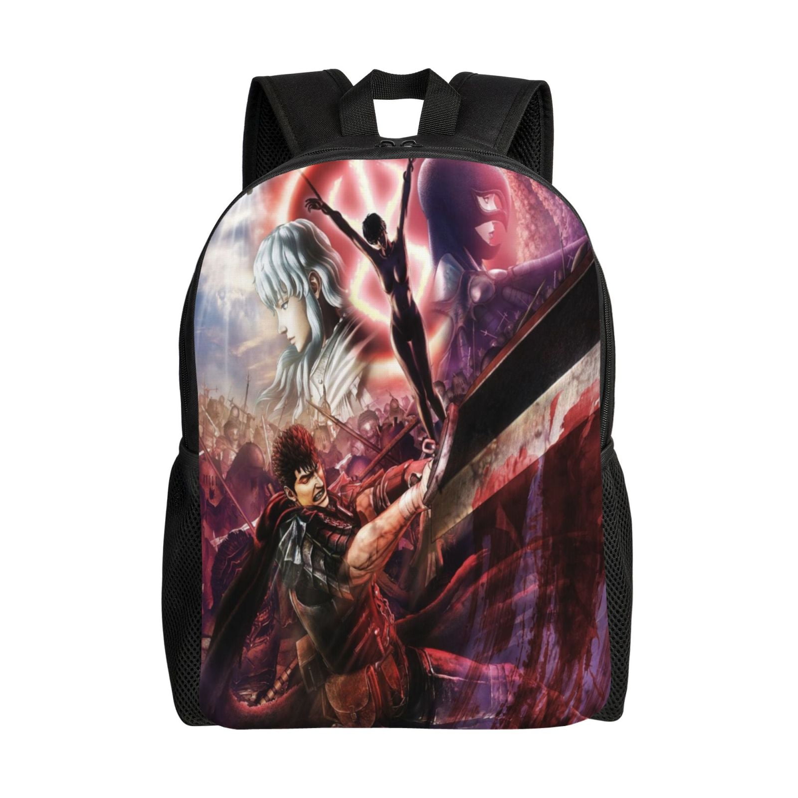 Berserk Backpack Cute Anime Large Capacity Multifunction Backpacks ...