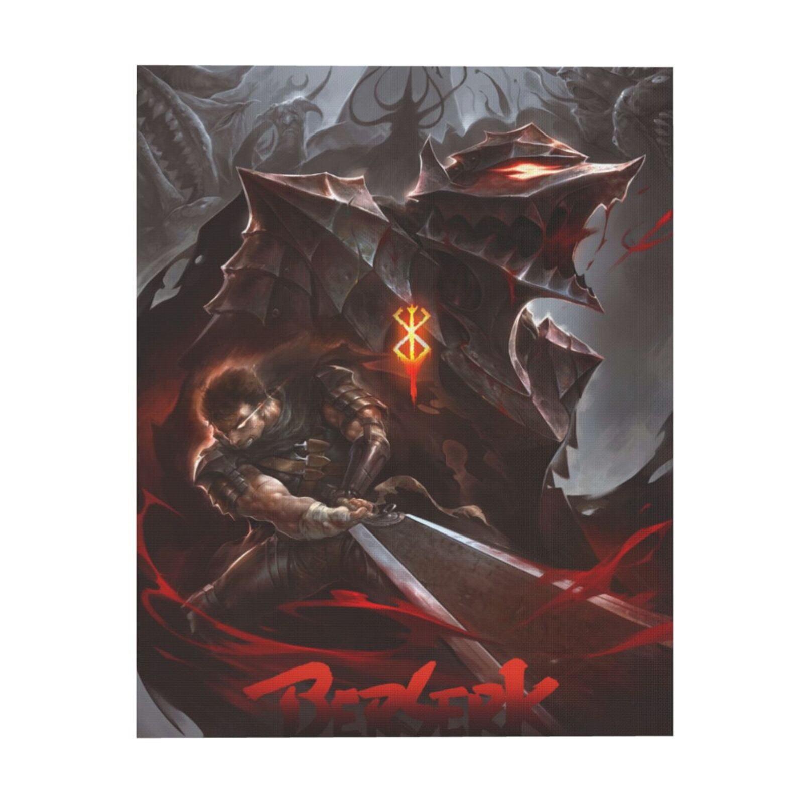 Berserk Canvas Decorative Poster Art Picture Painting Bedroom Painting ...