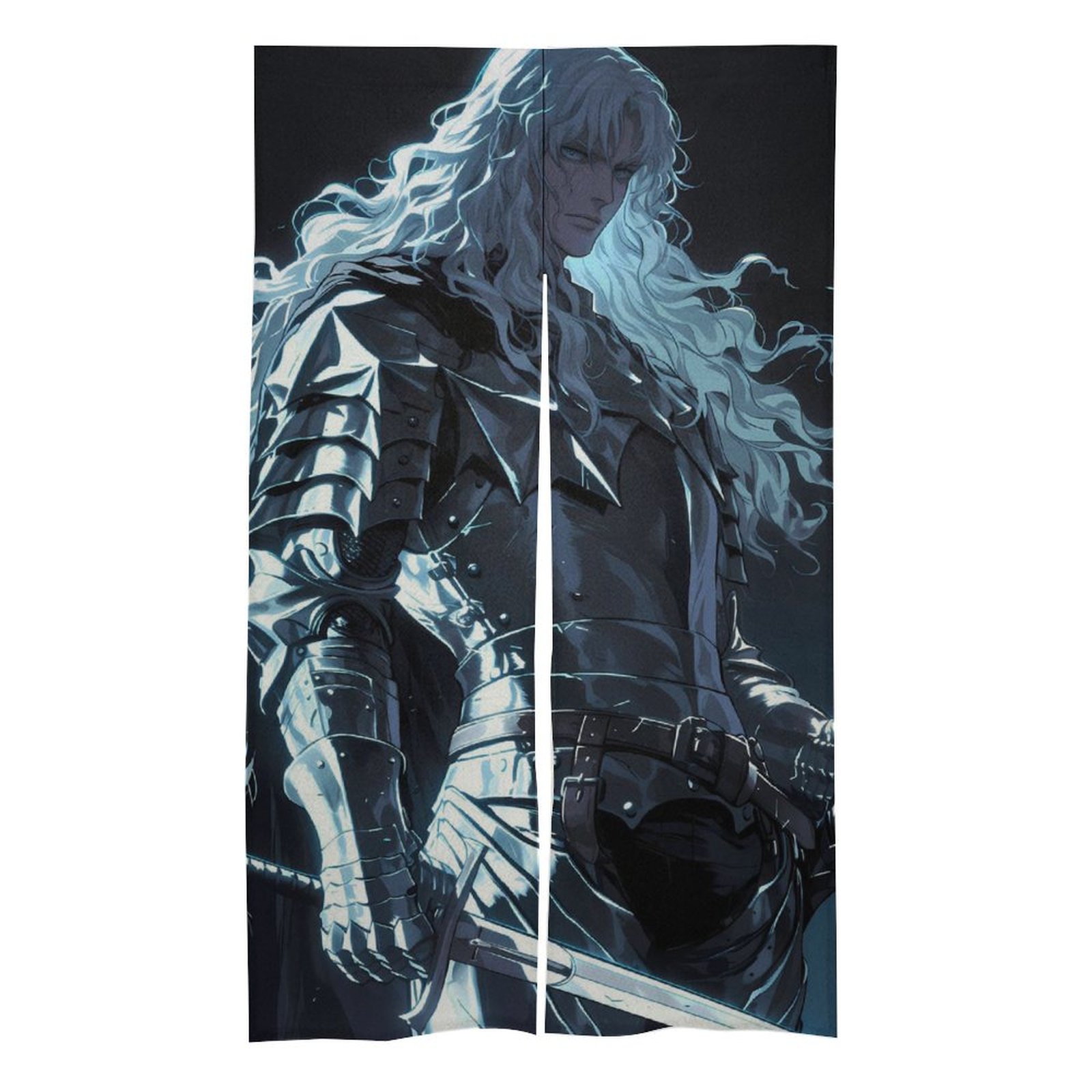 Berserk Door Curtain Cartoon Anime Blackout Curtains 86x143cm - Walmart.com