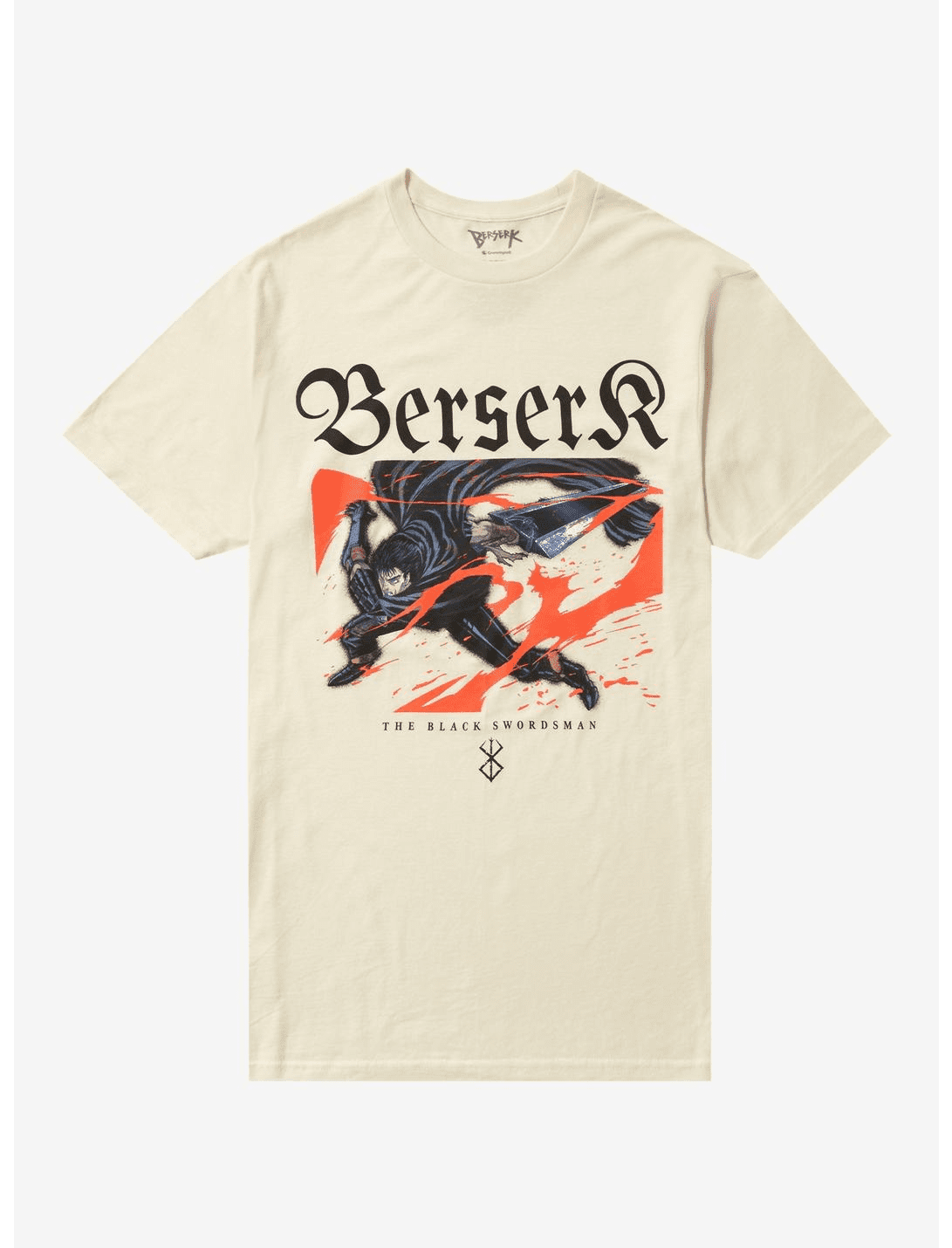 Berserk Guts Red Splatter T-Shirt - Walmart.com