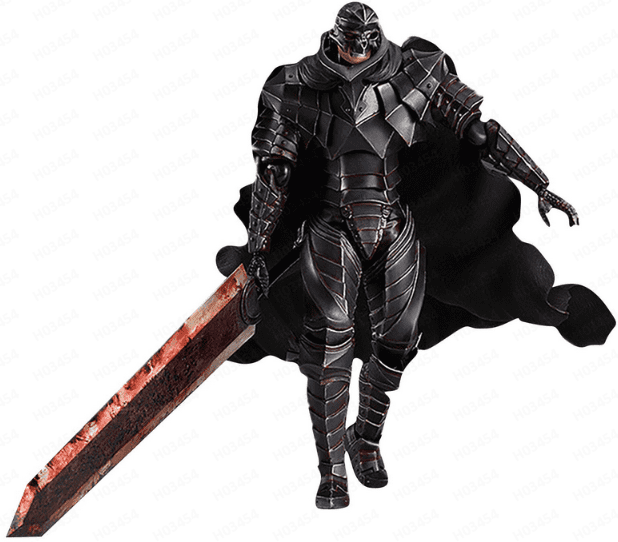 Berserk Official Guts Black Swordsman Collectible Toys Figures| Berserk ...