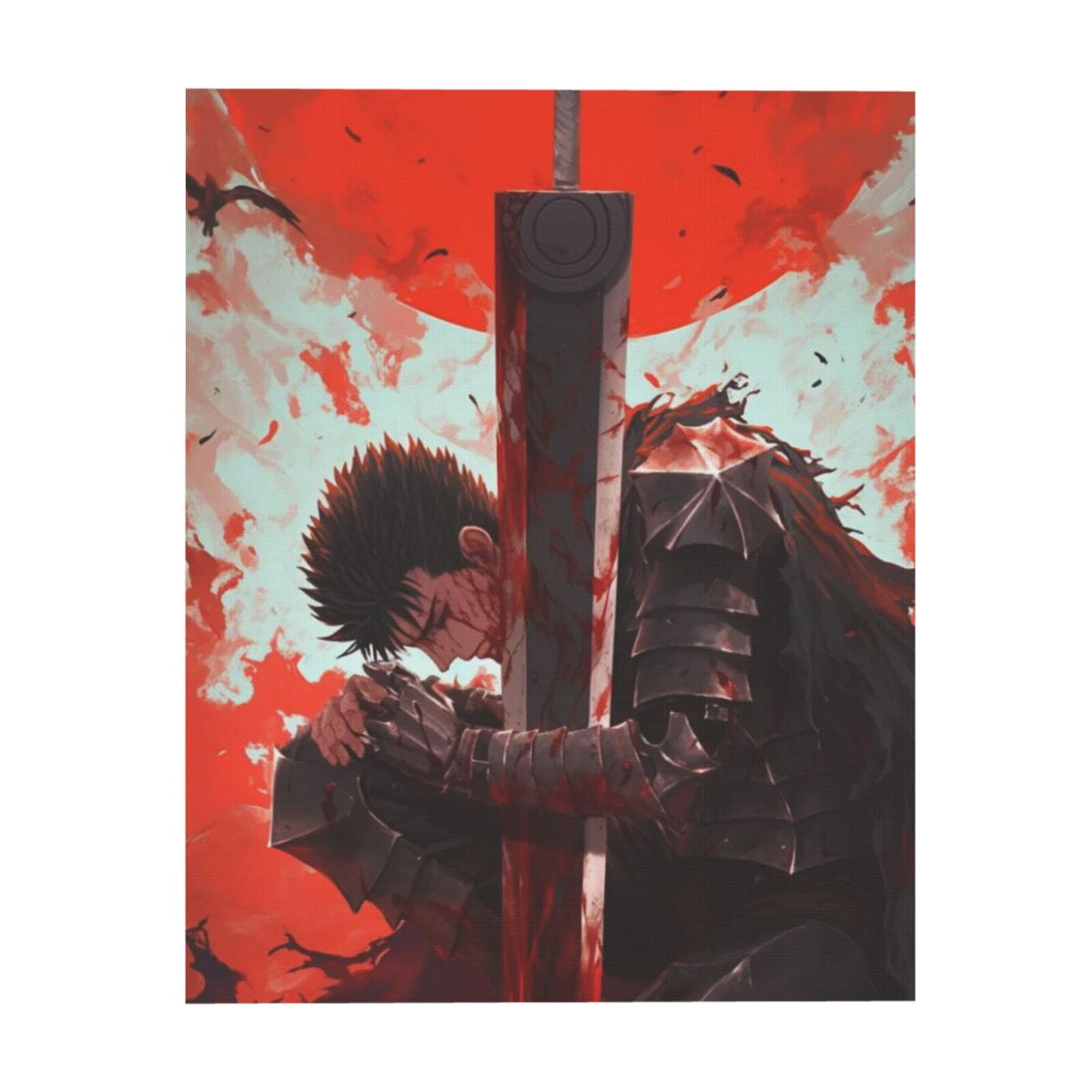 Berserk Posters, Anime Frameless Wall Poster, Japan Anime Home Decor ...