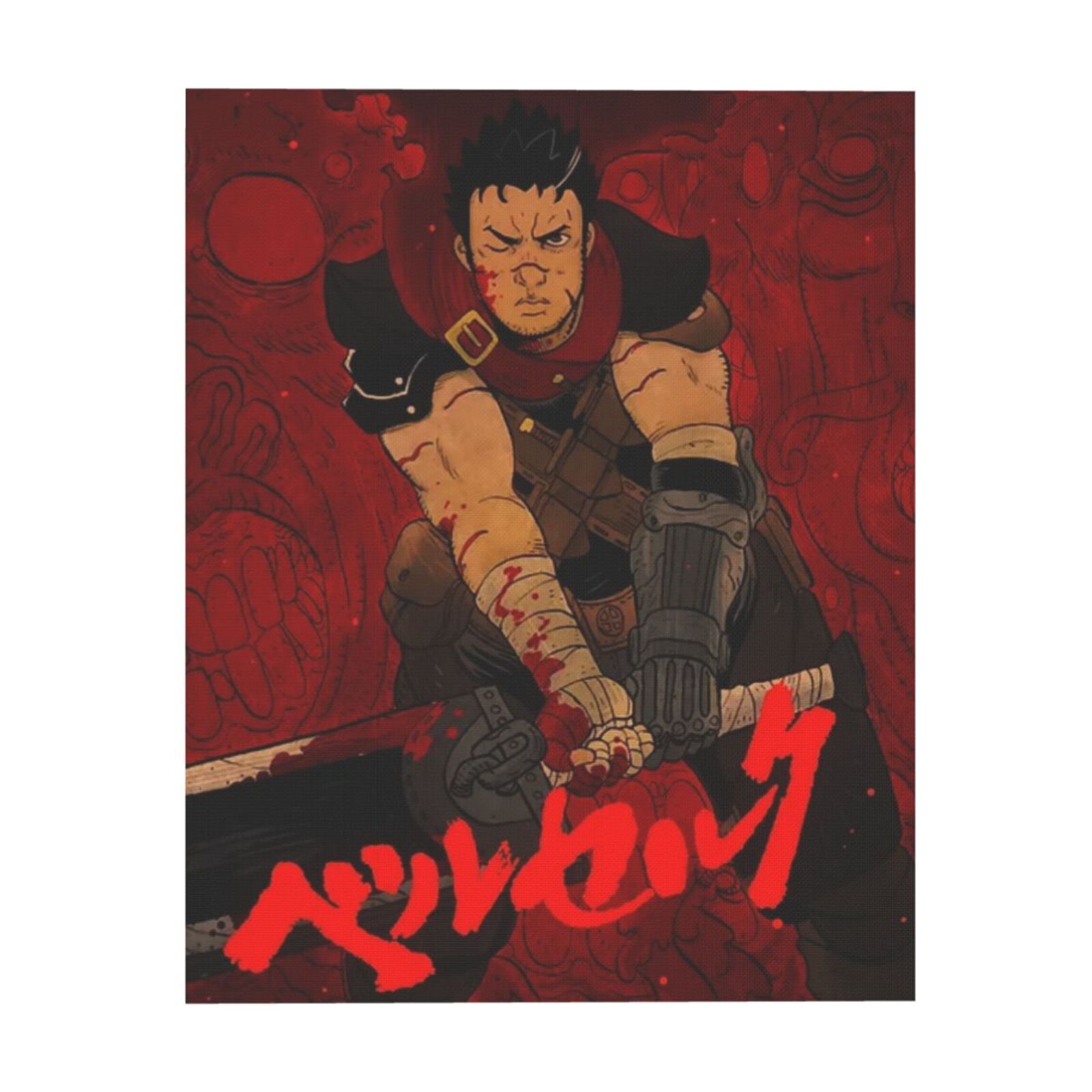 Berserk Posters, Anime Frameless Wall Poster, Japan Anime Home Decor ...