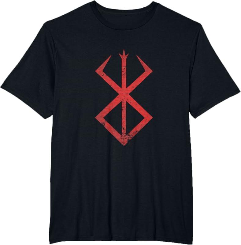 Berserk Rune Warrior Norse mythology symbol Cursed Berserker T-Shirt ...