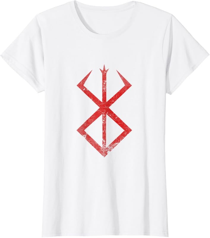 Berserk Rune Warrior Norse mythology symbol Cursed Berserker T-Shirt ...