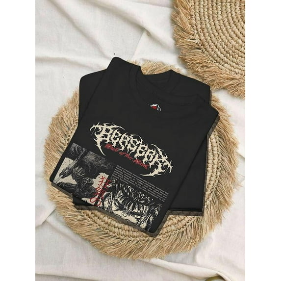 Berserk Shirt, Anime Shirt With Berserk, Shirt Anime, Anime Figure ...
