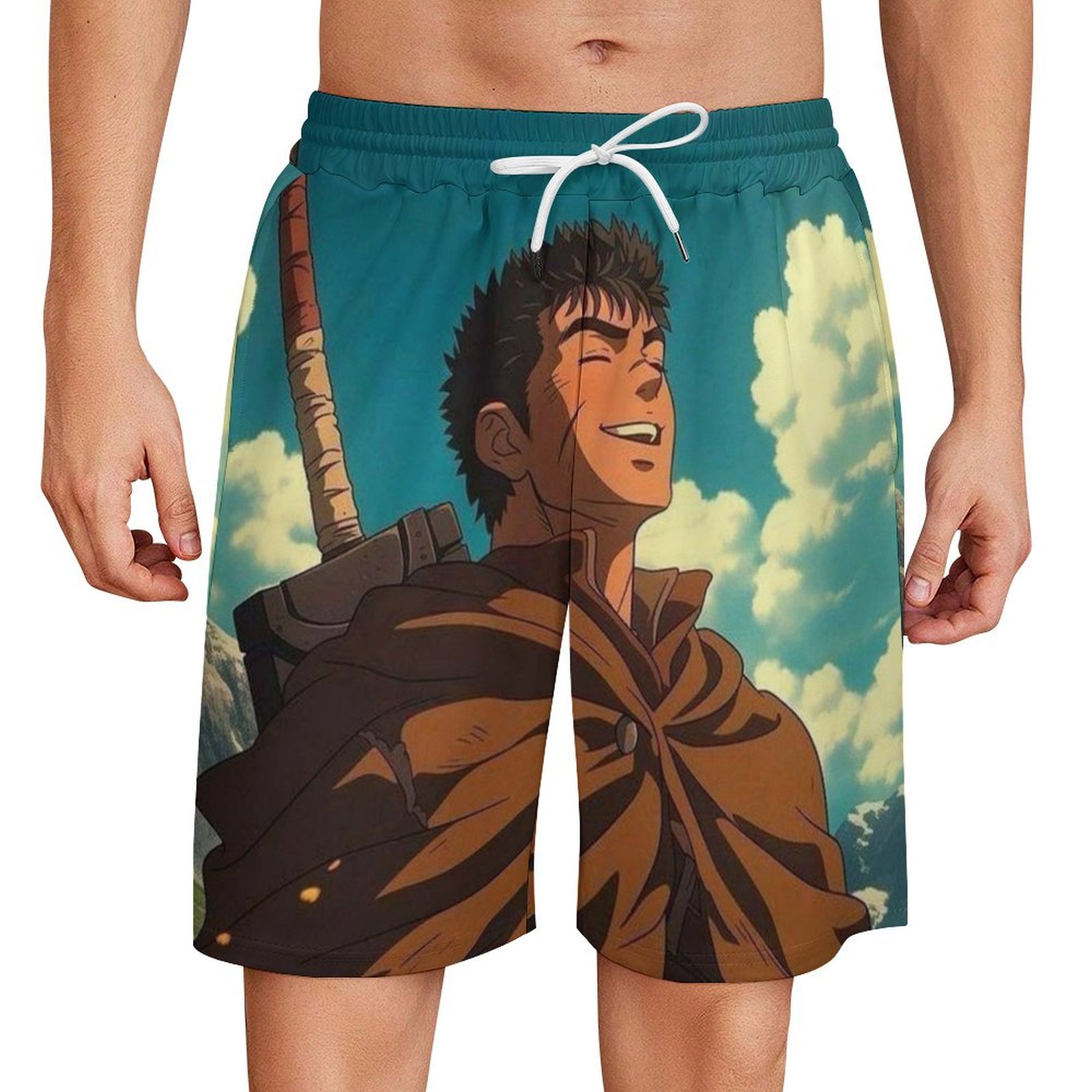 Berserk Short Sweatpants Summer Daily Cozy Lounge Shorts 3D Printed ...