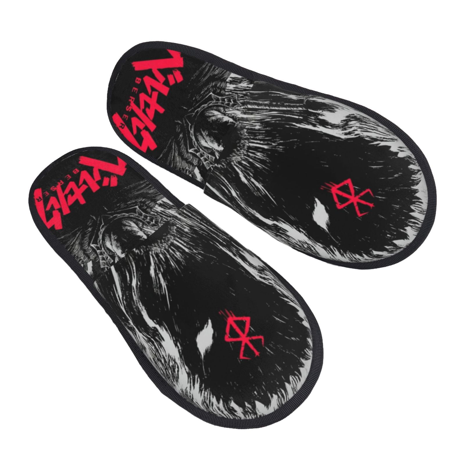 Berserk Slippers for Women Men Cotton Home Slippers Soft Fleece for ...