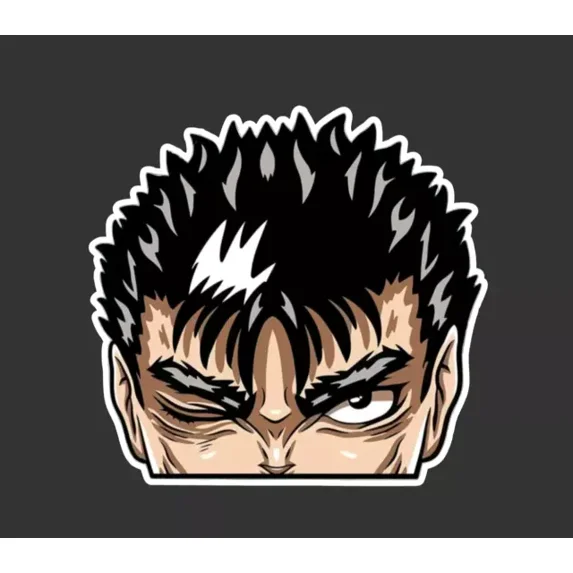 Berserk Sticker Phone Decal Water Bottle Stickers Car Decals, Laptop ...