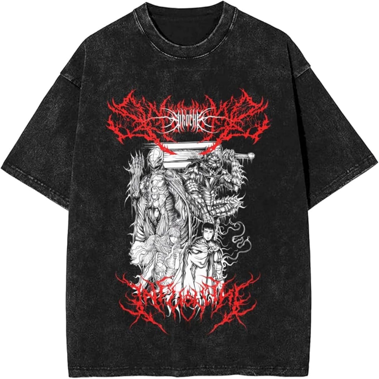 Berserk T-shirt Men Anime Guts T Shirt Cotton Tshirt Fashion Berserk ...