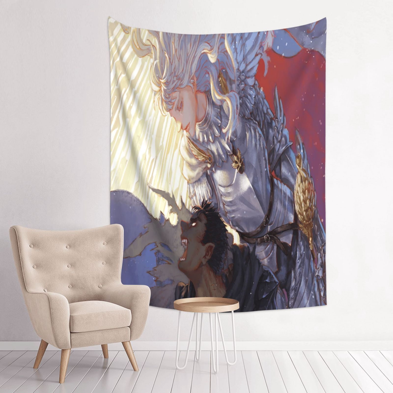 Berserk Tapestry Anime Poster Large Background Wall Art Bedroom Wall ...