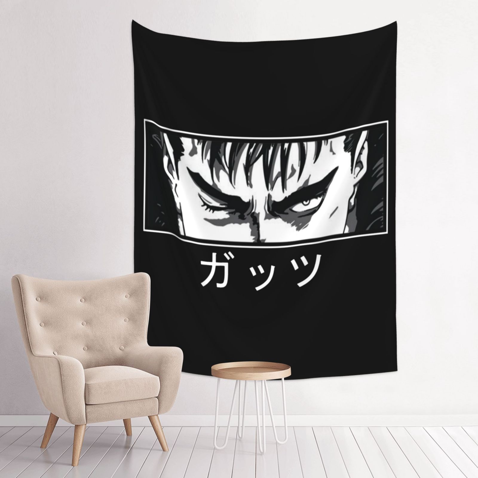 Berserk Tapestry Anime Poster Large Background Wall Art Bedroom Wall ...