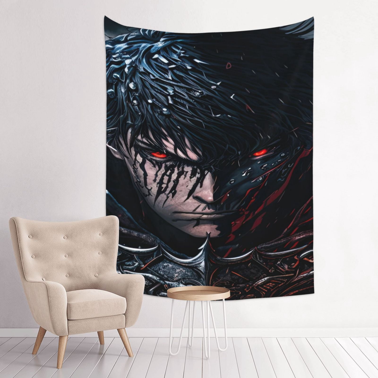 Berserk Tapestry Anime Poster Large Background Wall Art Bedroom Wall ...