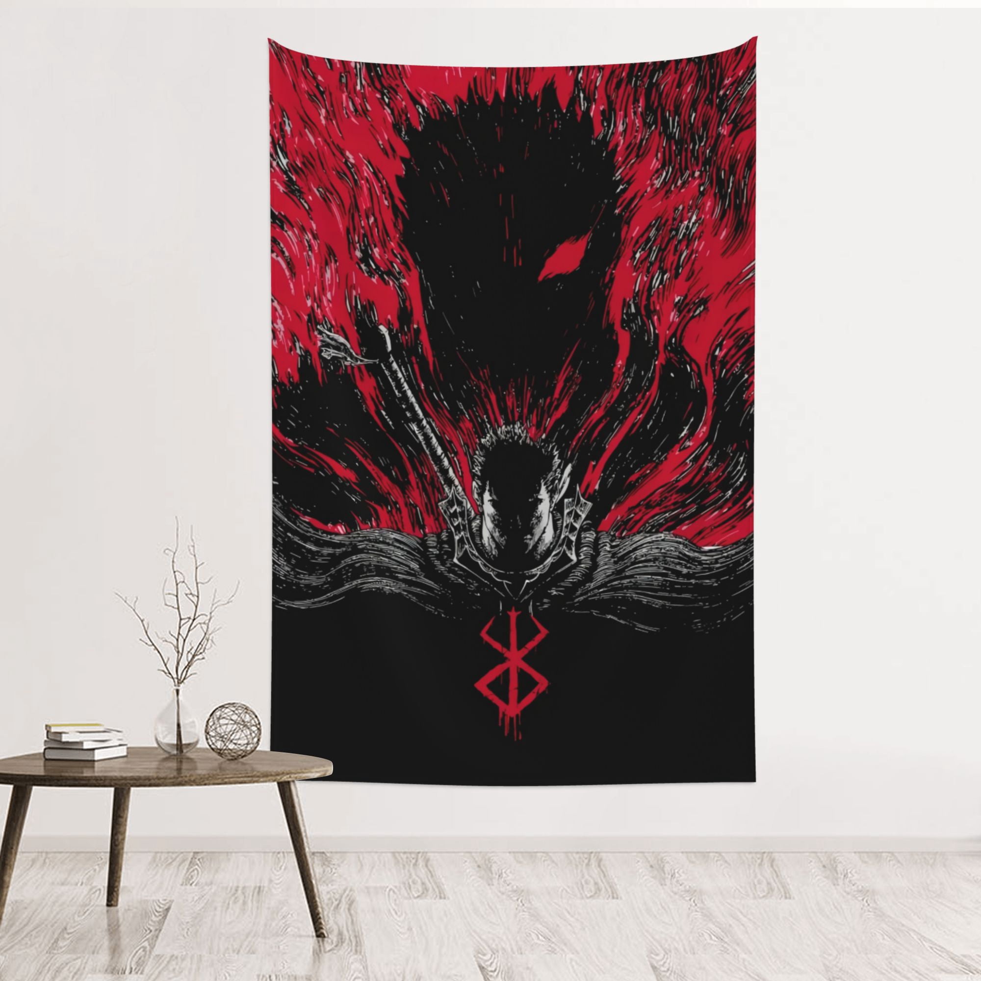 Berserk Tapestry Poster Printing Wall Hanging Tapestries Wall Art ...