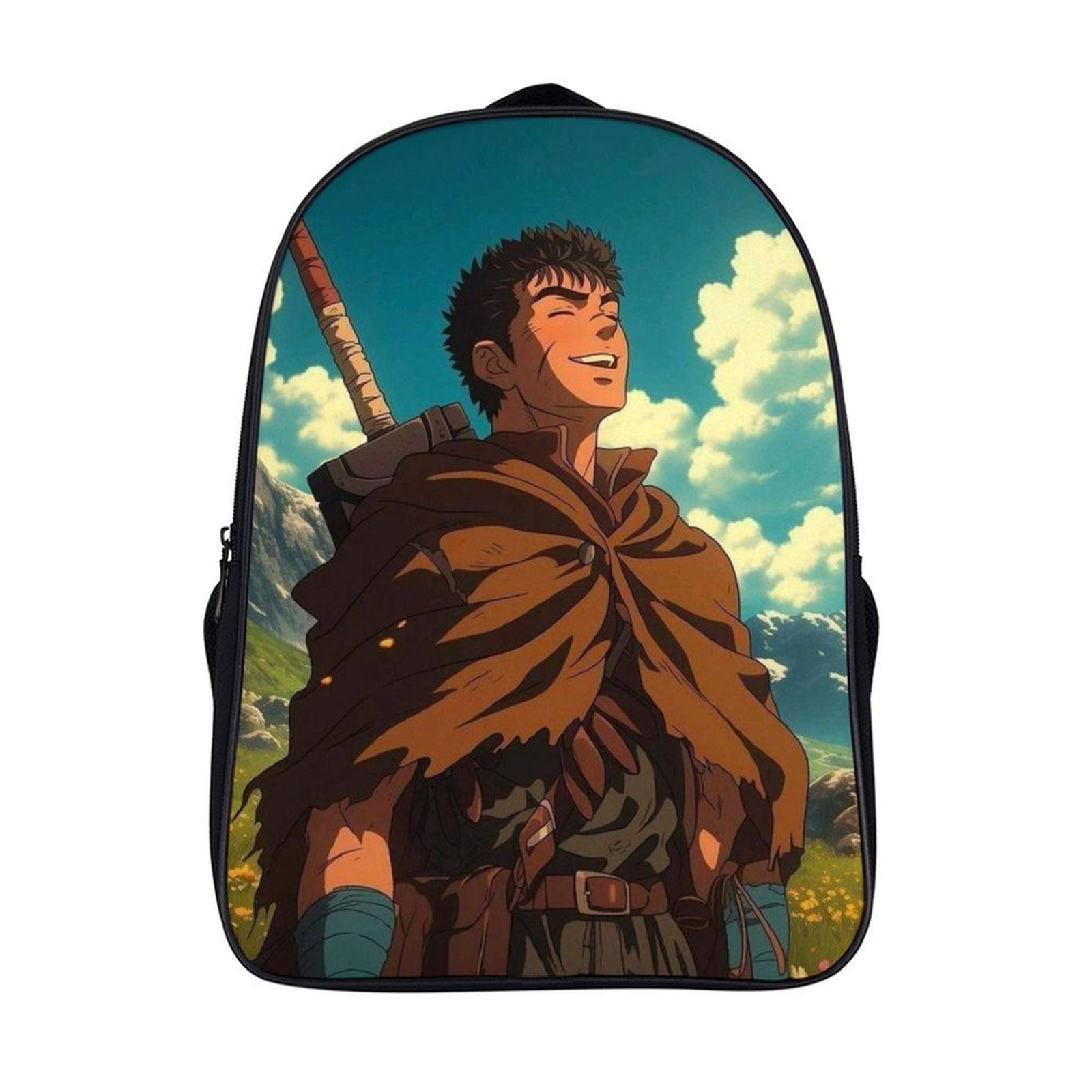 Berserk Unisex Backpack Schoolbag Bookbag 2 Compartment Daypack Satchel ...