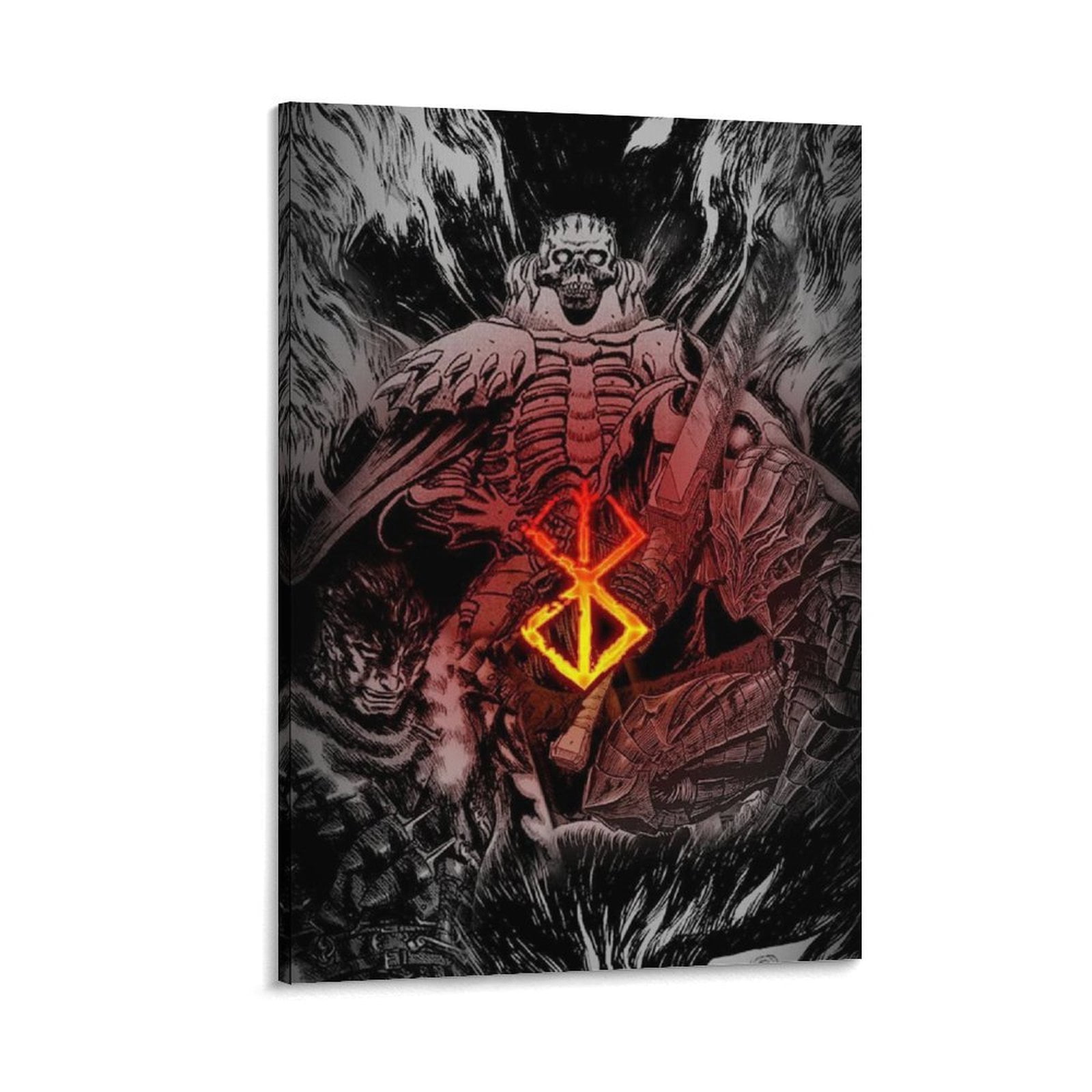 Berserk Wall Paintings Elegant Hanging Art Canvas Wall Art Vibrant ...