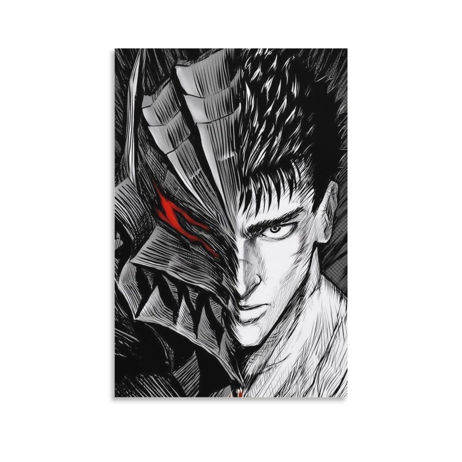 Berserk Wall Paintings Elegant Hanging Art Canvas Wall Art Vibrant ...
