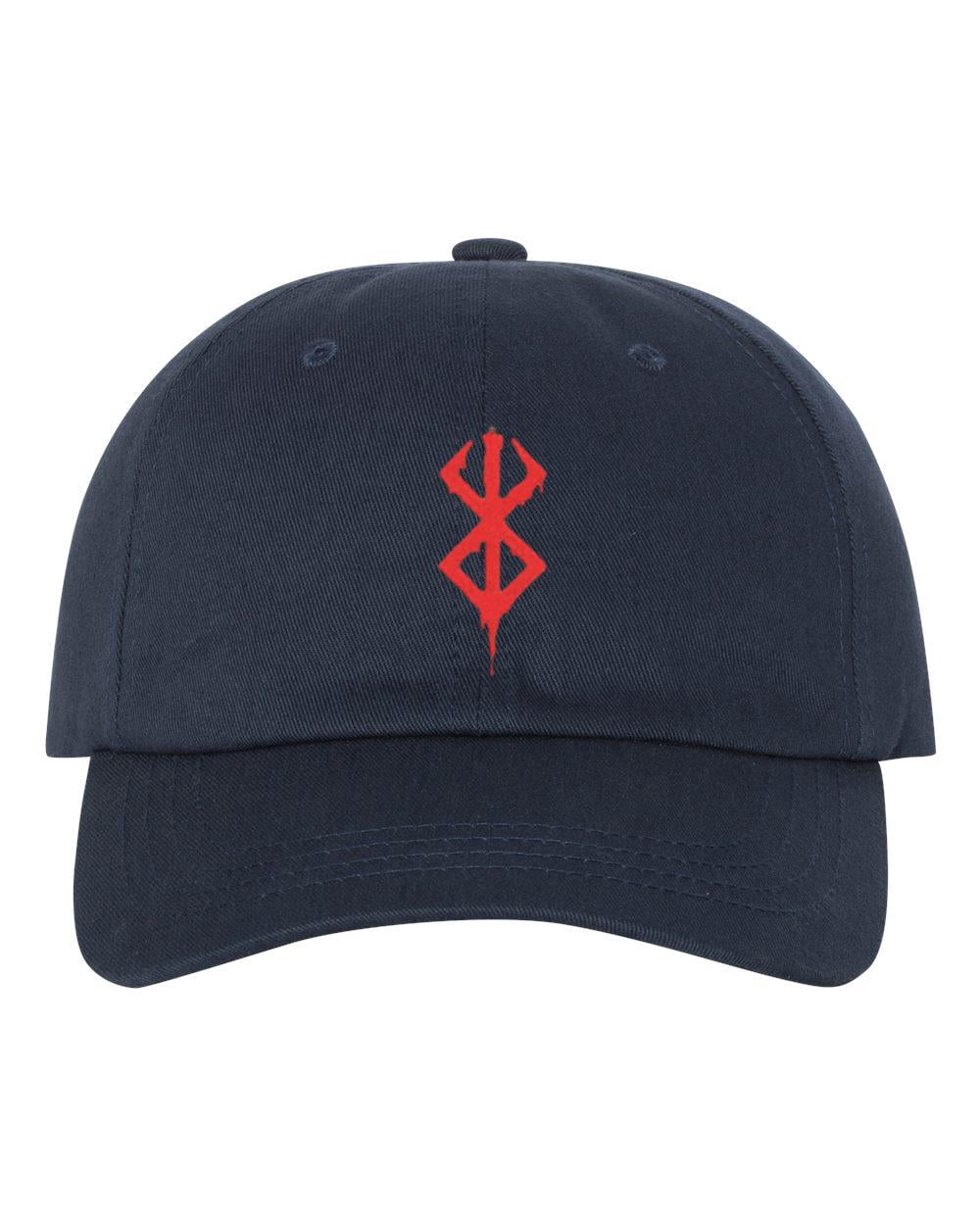 Berserk god hand mark retro anime embroidered classic dad hat - Walmart.com