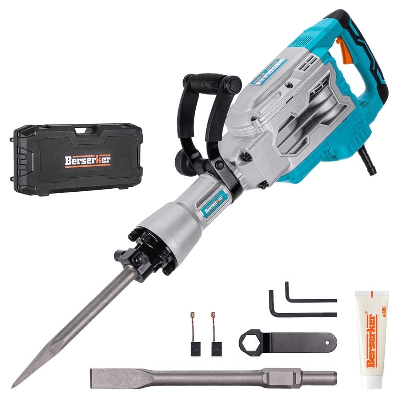 Berserker 1700W SDS-Hex Heavy Duty Demolition Hammer, 30-Pound 14-Amp ...