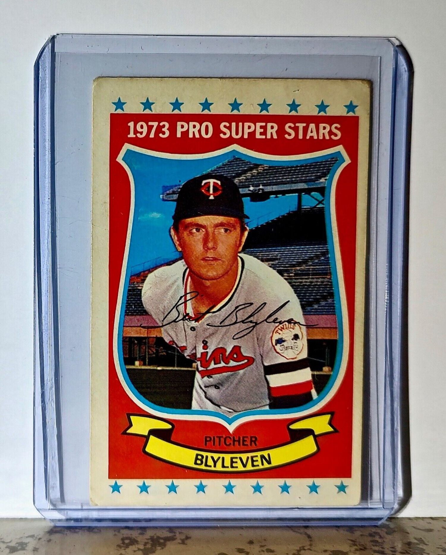 Bert Blyleven 1973 Pro Super Stars MLB #35 Baseball Card Minnesota ...