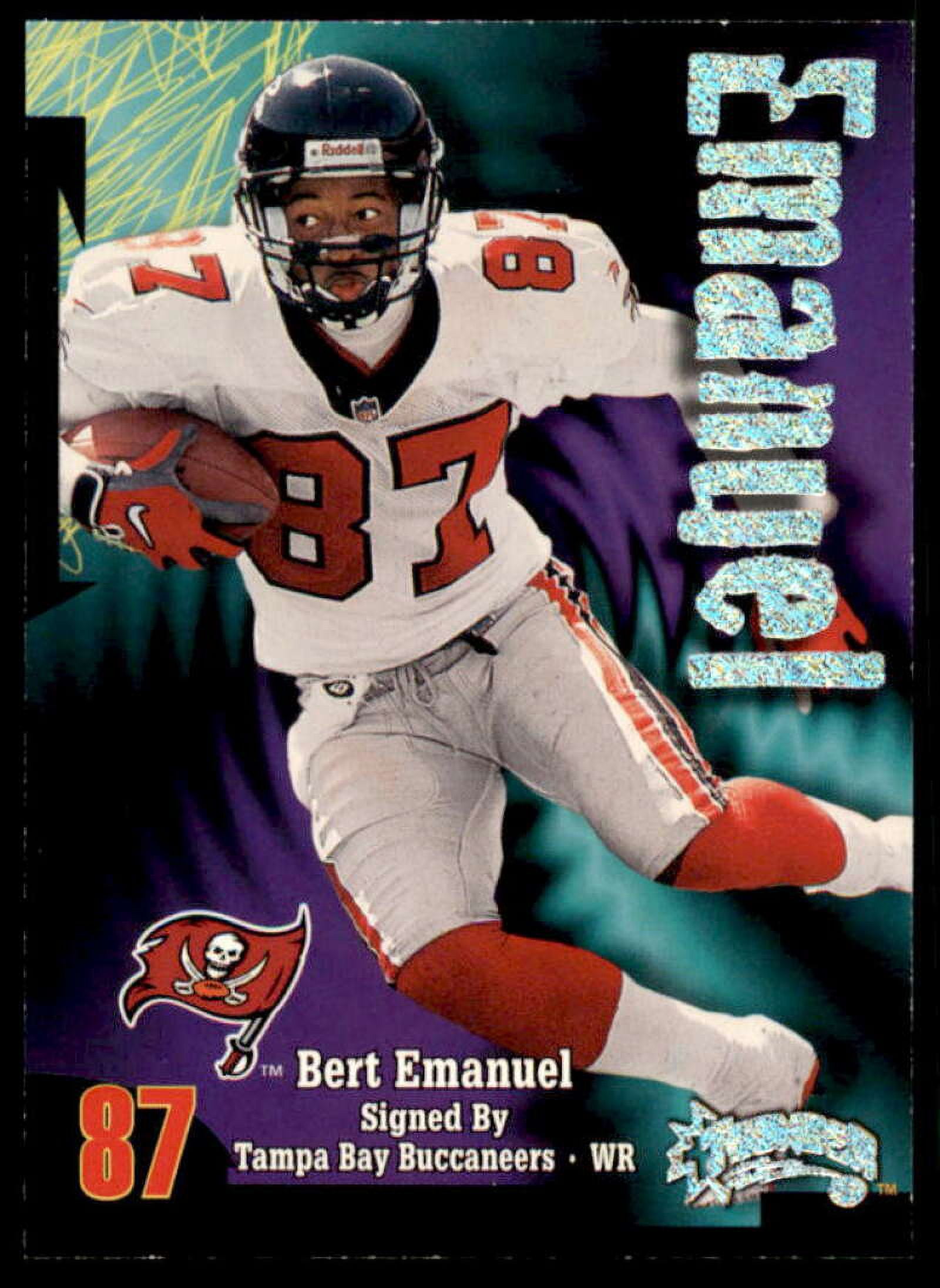 Bert Emanuel Card 1998 SkyBox Thunder Rave #189 - Walmart.com