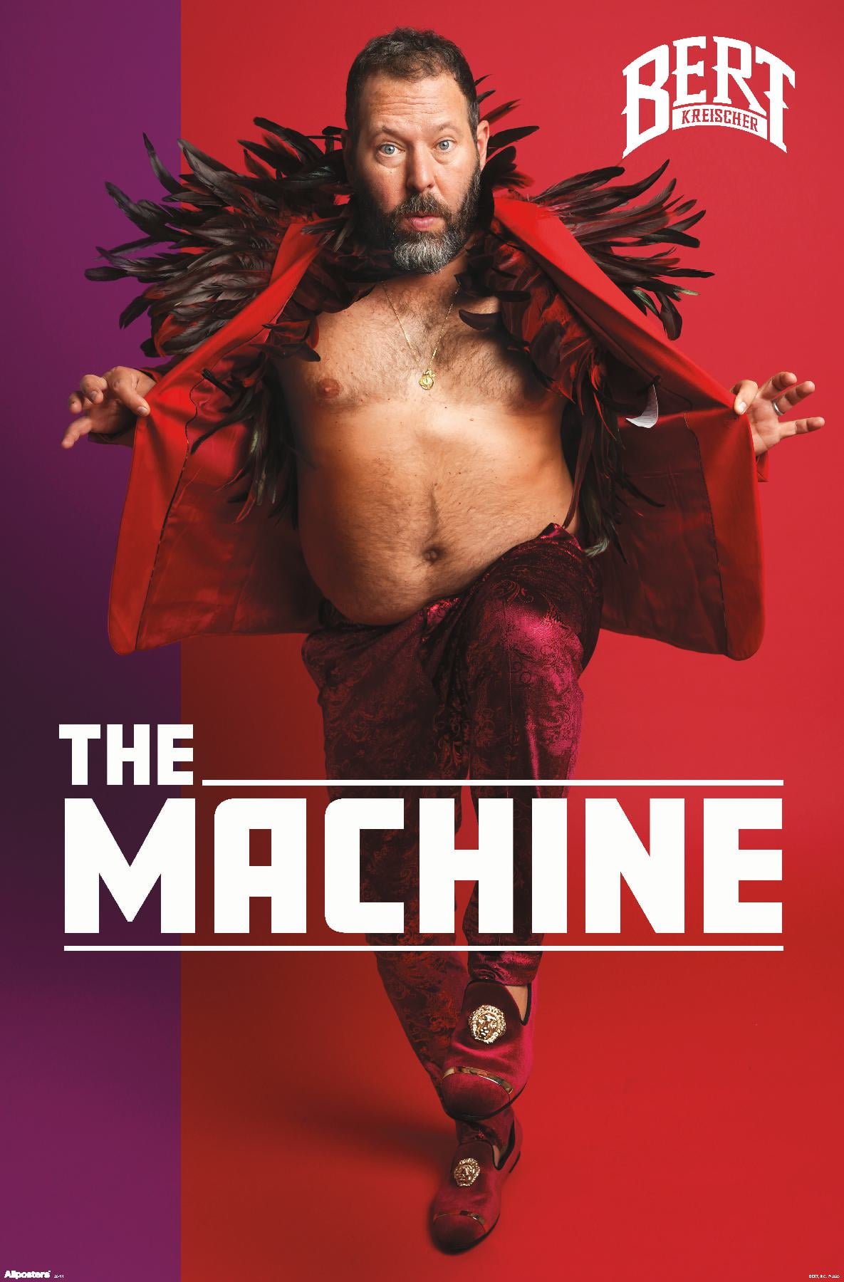 Bert Kreischer - The Machine Wall Poster, 22.375" x 34" - Walmart.com