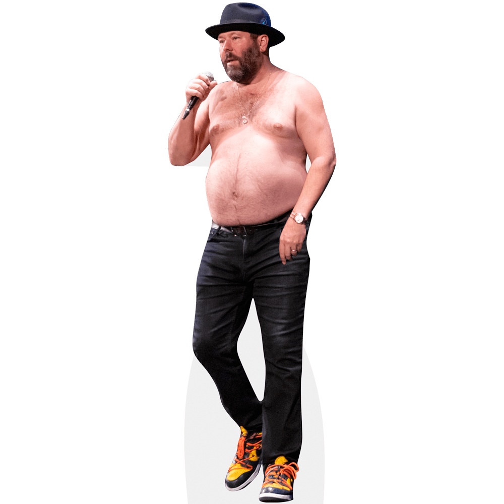 Bert Kreischer (Topless) Lifesize Cardboard Cutout Standee - Walmart.com