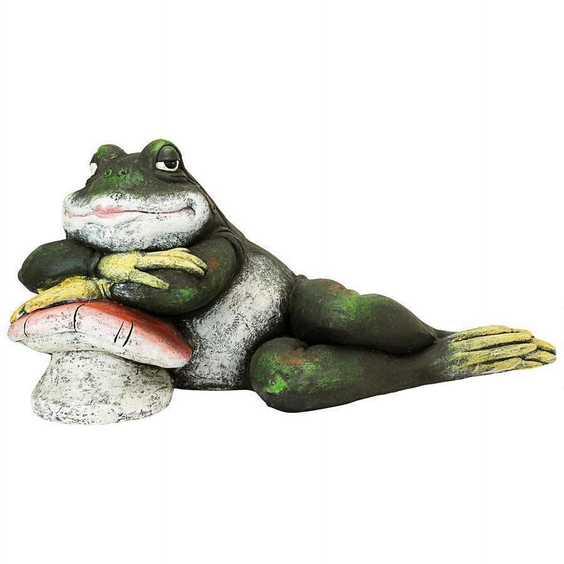 Bert The Flirtatious Frog Garden Statue - Walmart.com