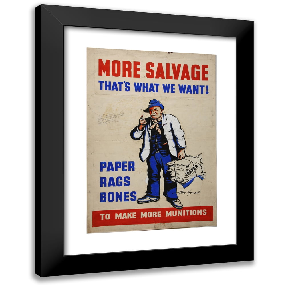 Bert Thomas 14x18 Black Modern Framed Museum Art Print Titled - More ...