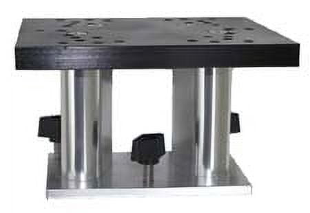 Bert's Custom Tackle 8-Inch Fixed Mount Downrigger Base, Pre-Drilled ...