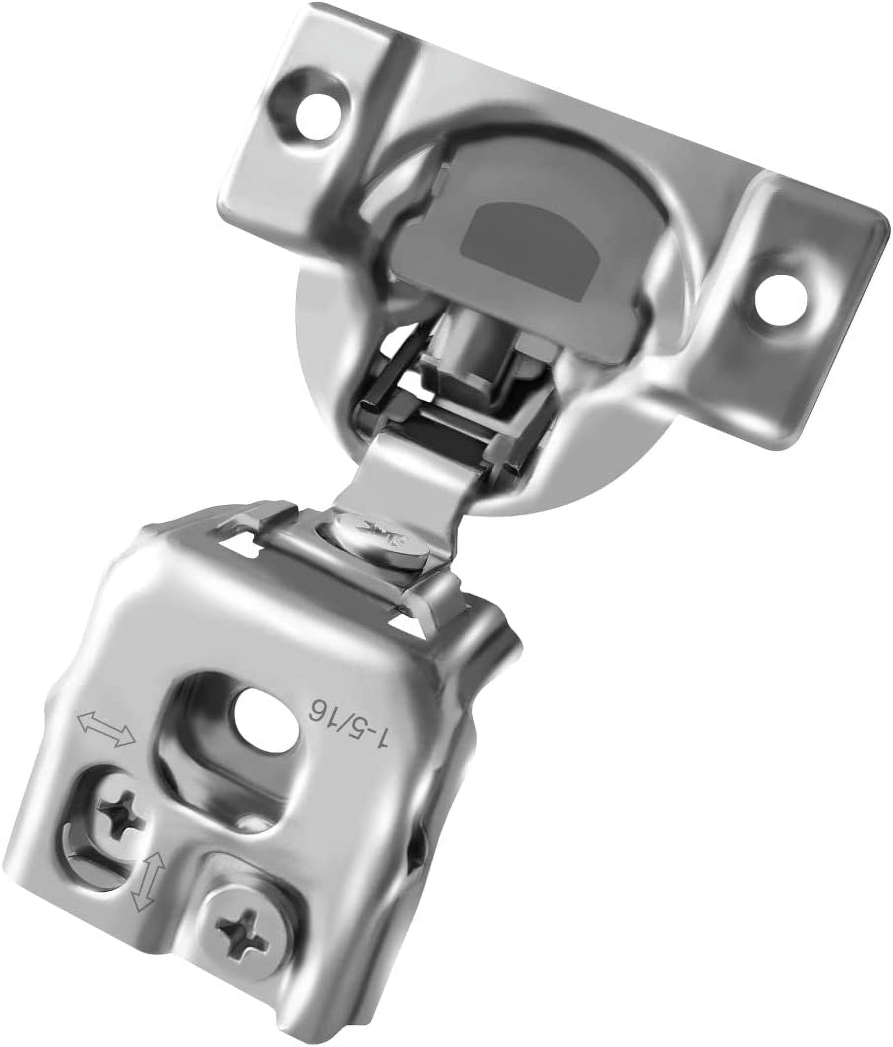 Berta 1 5/16 inch Overlay 90 Degree Restricted Opening Angle Concealed ...