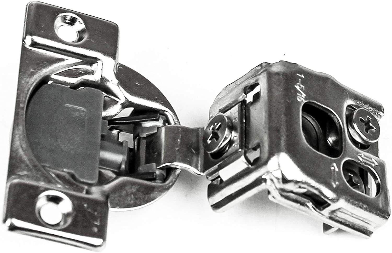 Berta 1- 5/16 inch Overlay 90 Degree Restricted Opening Angle Concealed ... Berta 1- 5/16 inch Overlay 90 Degree Restricted Opening Angle Concealed ...
