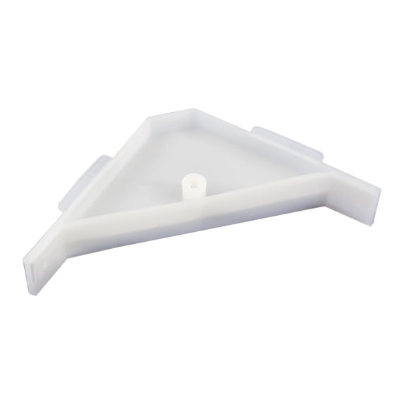 Berta 90 Degree Cabinet Triangle Bracket, Plastic Corner Support Braces ...