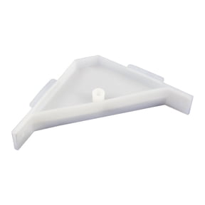 ROSENICE 100Pcs Plastic L-Shaped Corner Bracket for Cabinet and Shelf ...