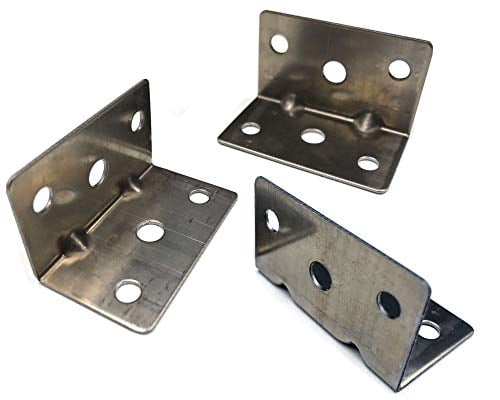 Berta Heavy Duty Galvanized Metal Corner Braces L Shape Brackets ... Berta Heavy Duty Galvanized Metal Corner Braces L Shape Brackets ...