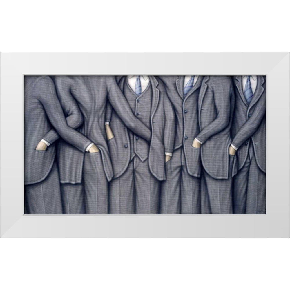 Bertani, Ernesto 18x12 White Modern Wood Framed Museum Art Print Titled ...