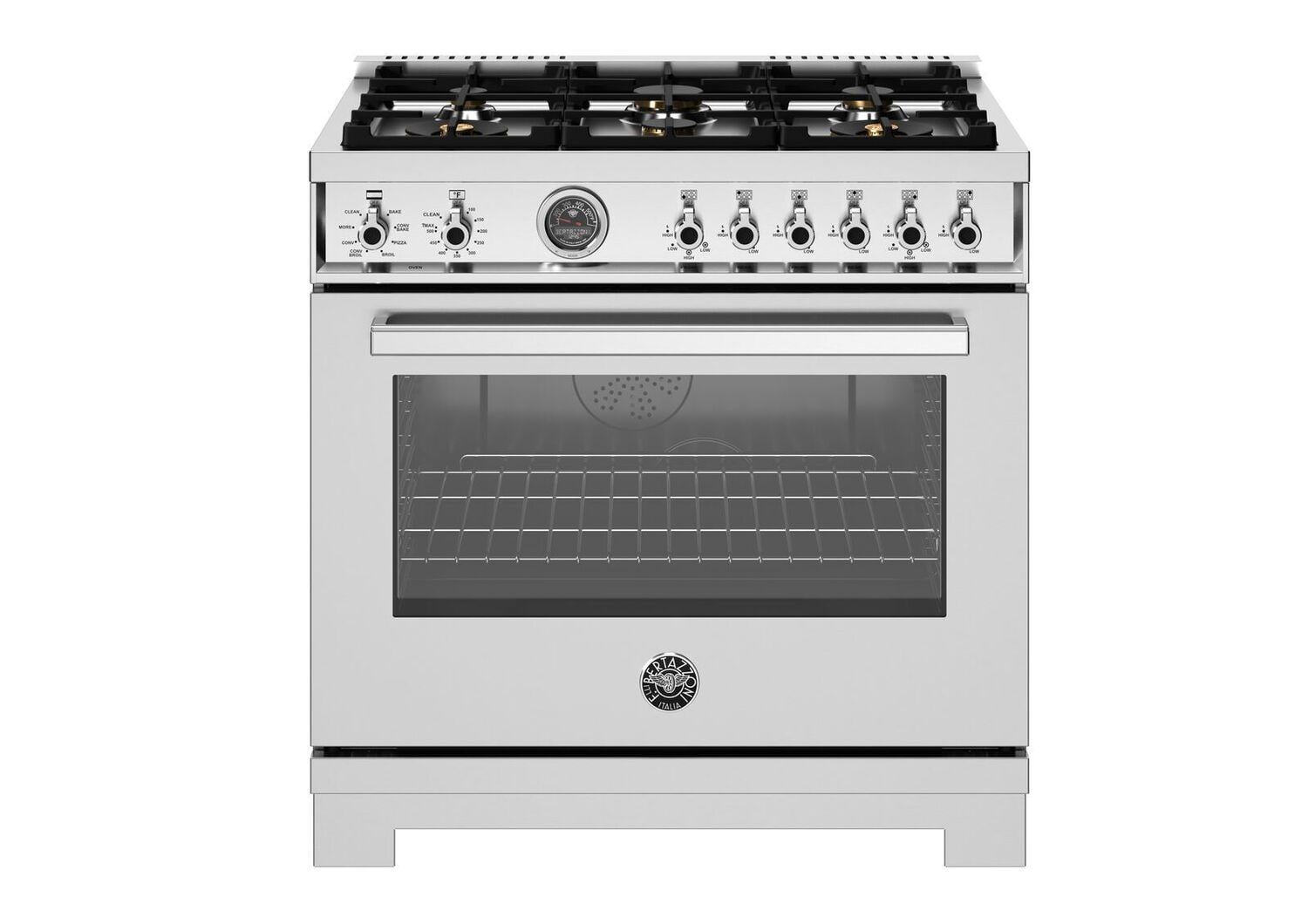 BERTAZZONI PRO366BCFEPXT professional gas range - Walmart.com