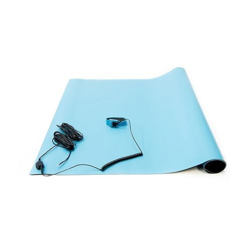 Bertech-2059T-2x5BKT ESD High Temperature Mat Kit, 2 Feet Wide x 5 Feet ...