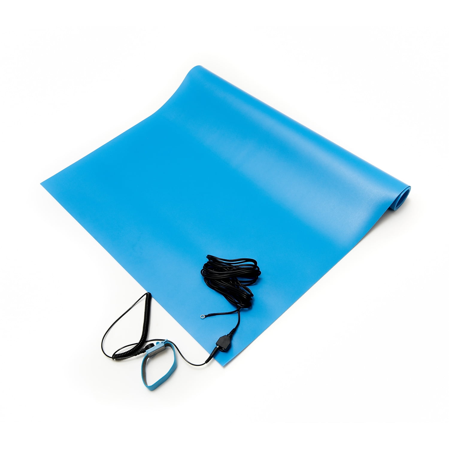 Bertech ESD General Purpose Mat Kit 2ft. X 3ft. Blue (1059-2x3BKT) 1059-2X3BKT - Walmart.com