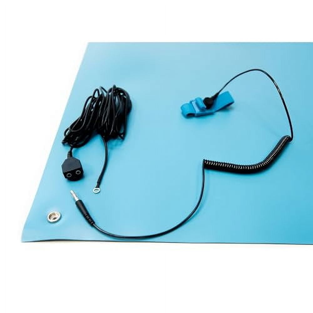 Bertech ESD High Temperature Mat Kit, 3 Feet Wide x 5 Feet Long x 0.08 ...