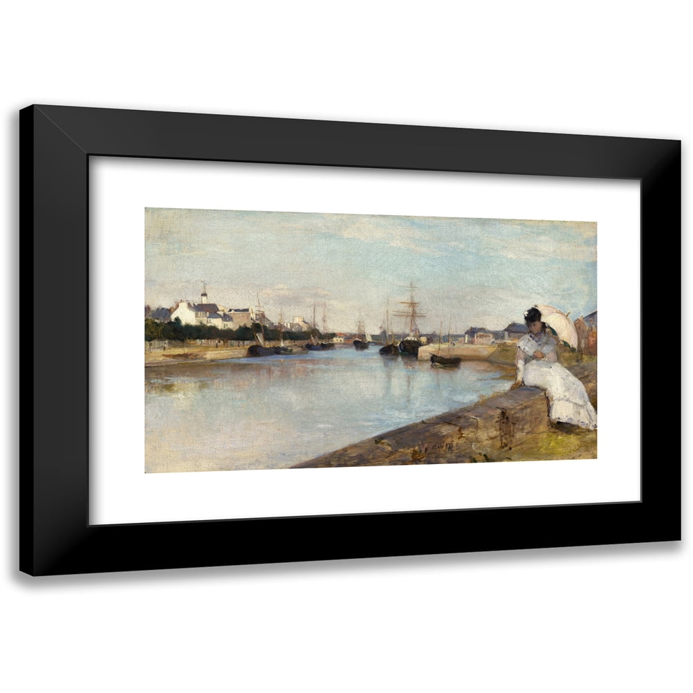 Berthe Morisot 24x16 Black Modern Framed Museum Art Print Titled - The ...