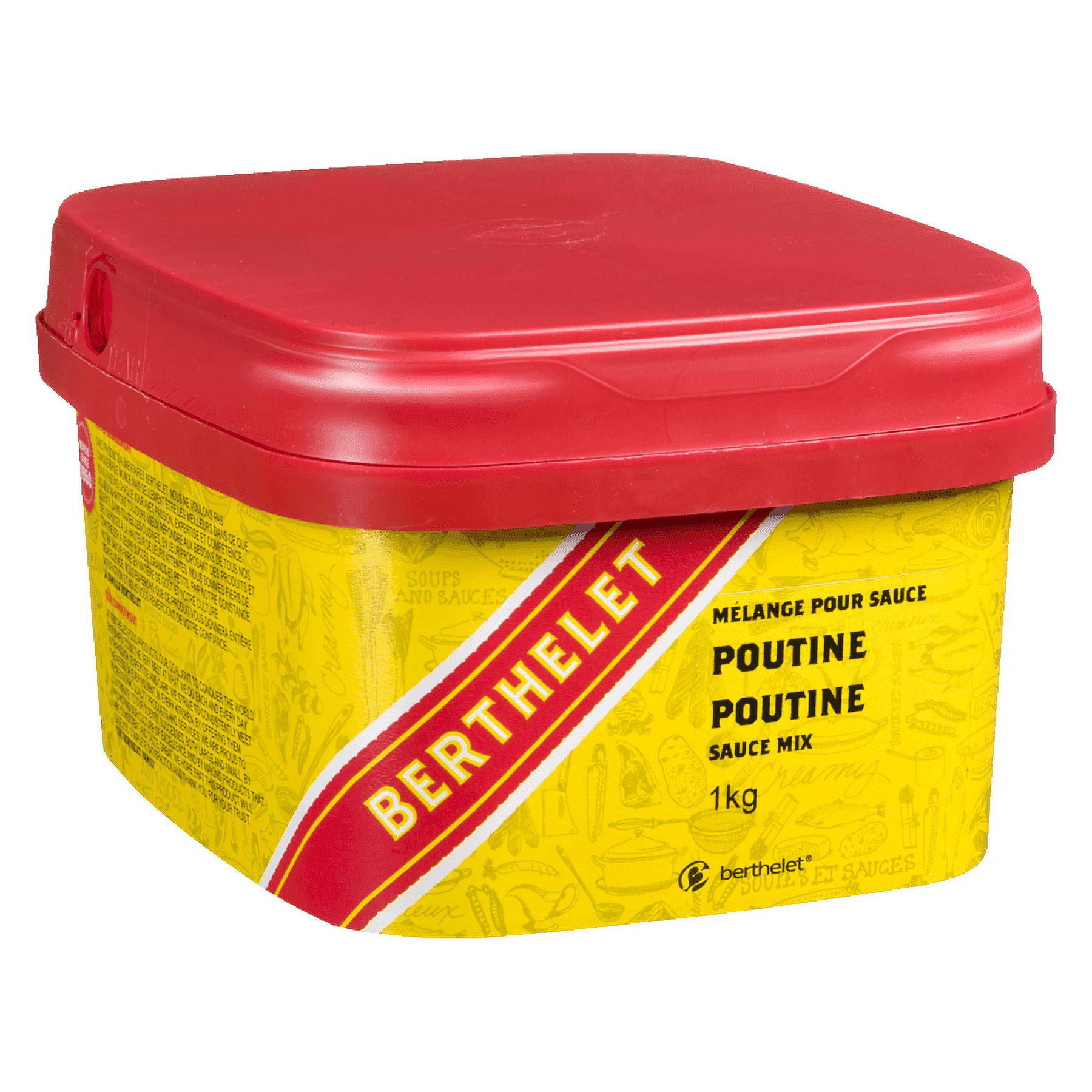 Berthelet Poutine Sauce Mix - 1kg for Authentic Canadian Flavor ...