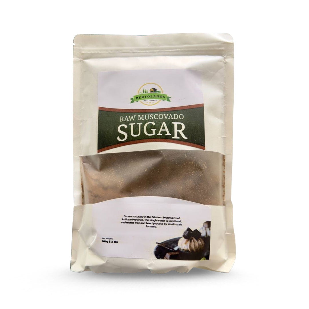 Bertolanos Raw Muscavado Sugar 500g - Walmart.com