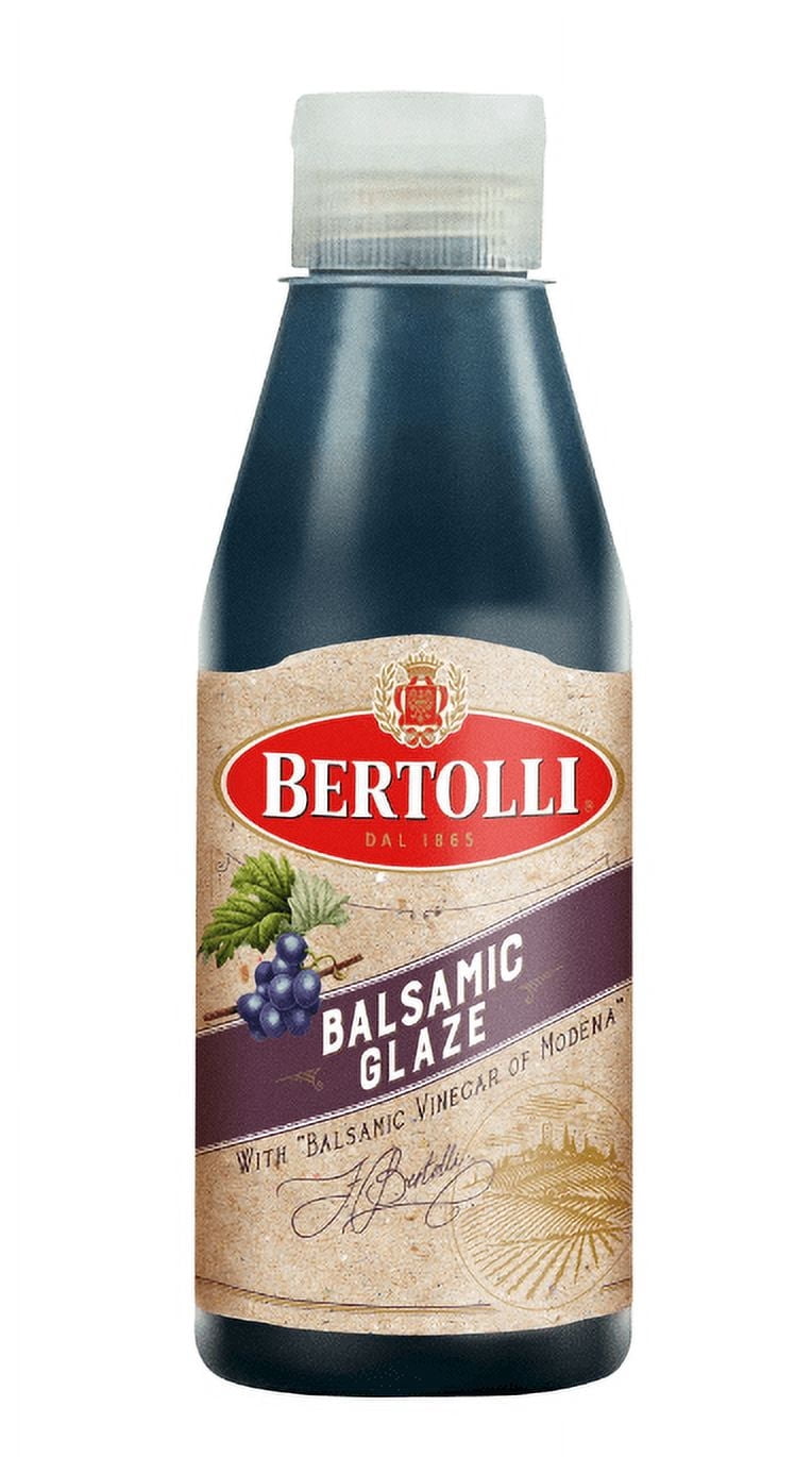 Bertolli Balsamic Glaze Vinegar, 6.8 fl oz (Pack of 2) - Walmart.com